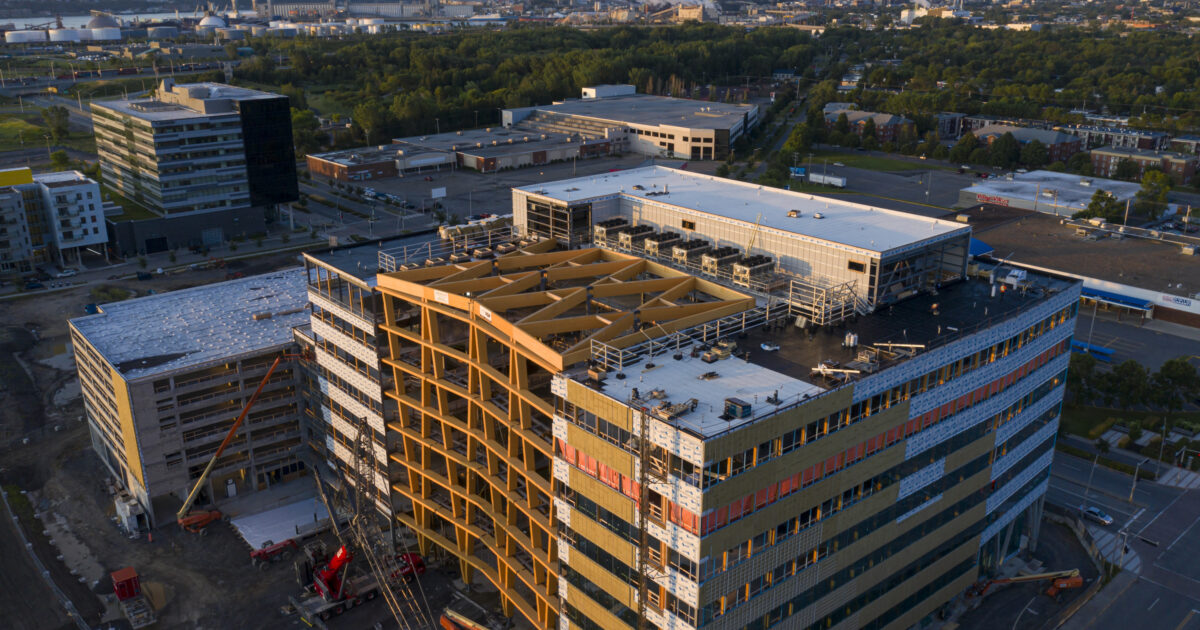The CNESST head office receives LEED Silver… | LemayMichaud